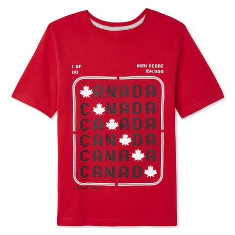 Click here for George Boys Canada Day Tee Red-C Xs prices
