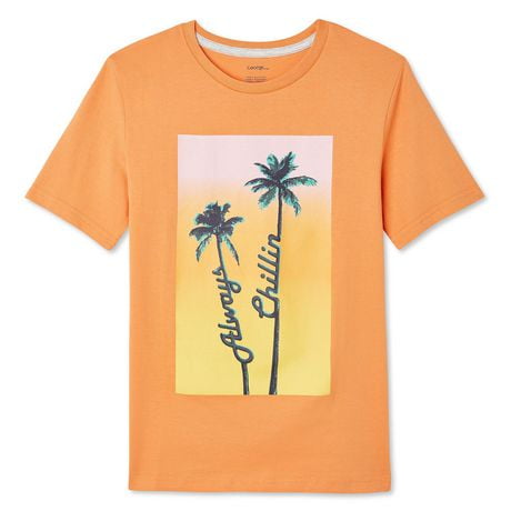 Click here for George Boys Short Sleeve Graphic Tee Orange M prices