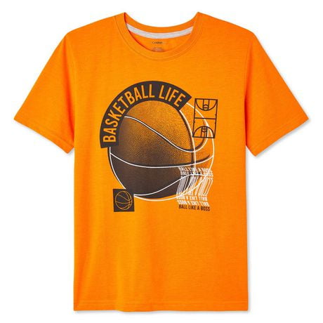 Click here for George Boys Active Graphic Tee Orange S prices