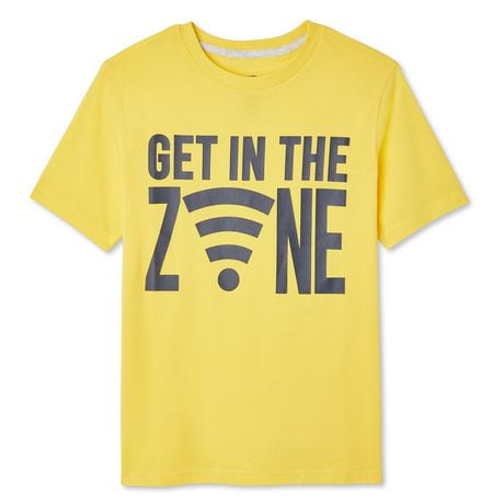 Click here for George Boys Short Sleeve Graphic Tee Yellow Xs prices