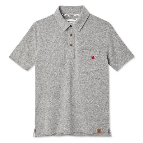 Click here for Canadiana Boys Melange Polo Grey S prices