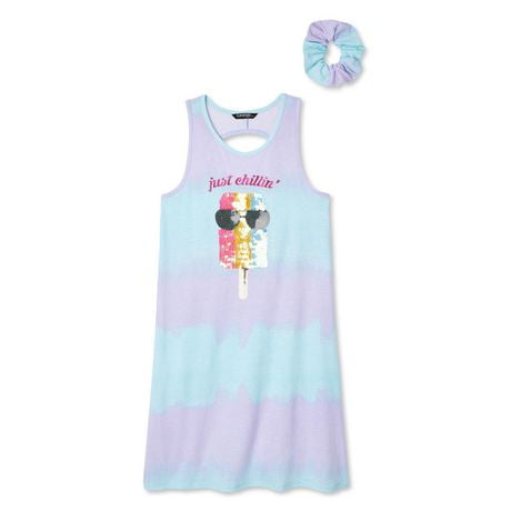Click here for George Girls Tie Dye Dress Purple M prices