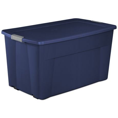 Sterilite 170 Liter Latch Dark Blue Tote Box - Walmart.ca