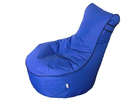 Click here for Boscoman Fresno Outdoor Lounger Bean Bag Blue prices