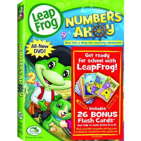 Leapfrog: Numbers Ahoy (with Flashcards) (Walmart Back-To-School ...