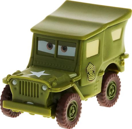 Disney Pixar Cars Color Changers Sarge Toy Truck in 1:55 Scale, Water ...