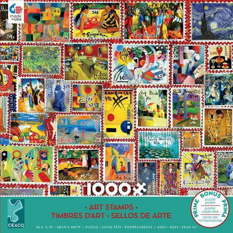 Click here for Ceaco Art Stamps Puzzle Multicolour prices