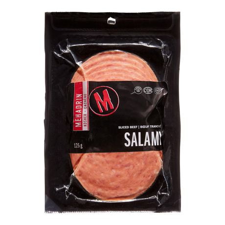 Mehadrin Sliced Kosher Beef Salami | Walmart Canada