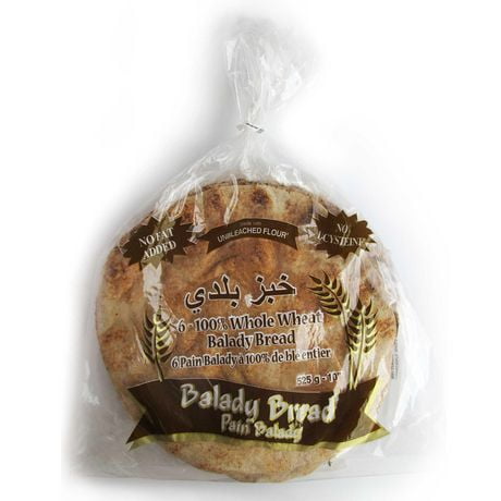 Byblos Bakery 10" Whole Wheat Balady Bread | Walmart.ca