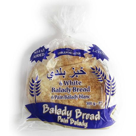 Byblos Bakery 7" White Balady Bread | Walmart.ca