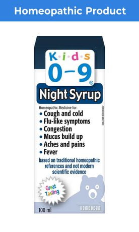 Kids 0-9 Night Syrup, 100ml - Walmart.ca
