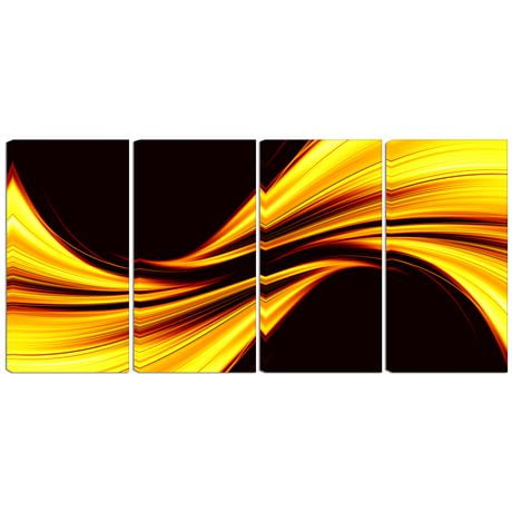 Click here for Design Art Mellow Yellow Harmony Abstract Art On C... prices