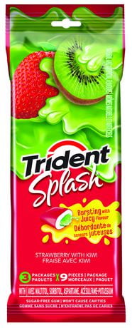 Trident Splash Strawberry with Kiwi Gum | Walmart Canada
