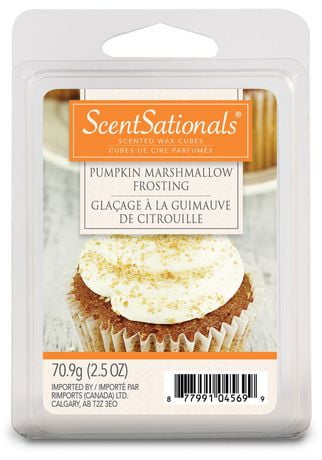ScentSationals Pumpkin Marshmallow Frosting Scented Wax Cubes | Walmart ...