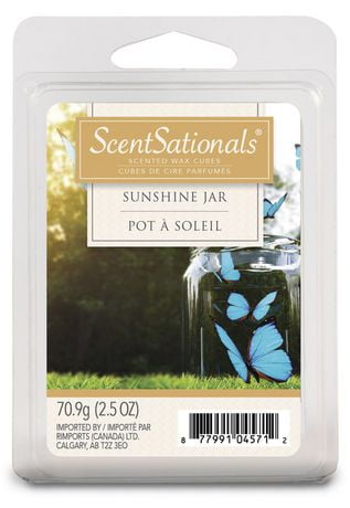 ScentSationals Sunshine Jar Scented Wax Cubes | Walmart Canada