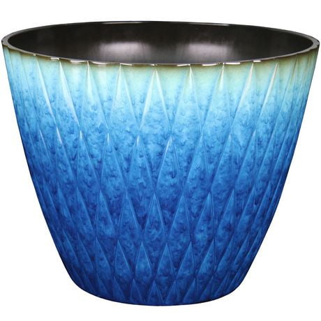 Click here for Hometrends Decorative Planter Blue 10 In prices