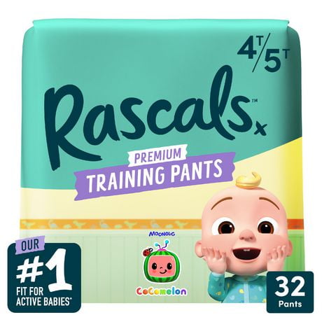 Rascals CoComelon Training Pants, Unisex, 2T-6T - Walmart.ca