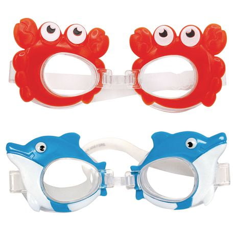Dolfino® Child 2-Pack Animal Goggles | Walmart Canada