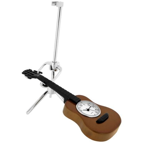 Acoustic Guitar Collectible Mini Desktop Clock | Walmart Canada