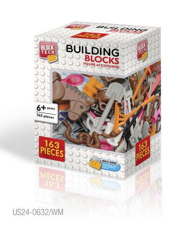 Block Tech Building Blocks Assorted Figure Accessory Kit | Walmart Canada