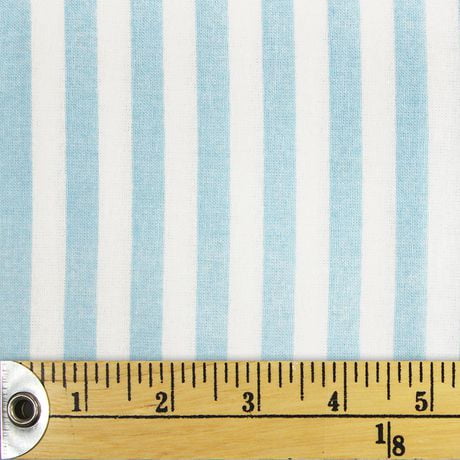 Click here for Fabric Creations Light Blue And White Stripes Fat... prices