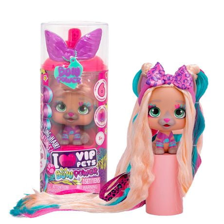 VIP Pets - Bow Power Series Kim - Includes 1 VIP Pets Doll, and 8 ...