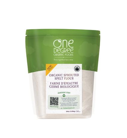 One Degree - Organic Sprouted Spelt Flour 2.27 kg - Walmart.ca