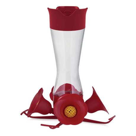 Click here for Perky-Pet Pinch Waist Glass Hummingbird Feeder Red prices