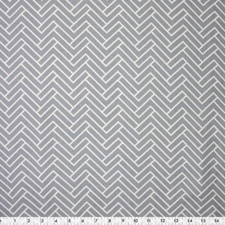 Click here for Fabric Creations Grey Chevron Canvas Pre-Cut Fabri... prices