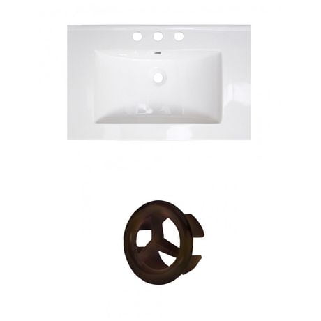 Click here for American Imaginations 24-In. W Ceramic Top Set Whi... prices