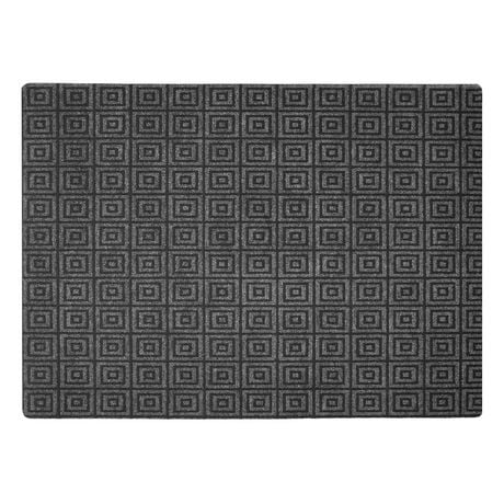 3'x4' 2 Tone Needlepunch Grey Floor Mat | Walmart Canada