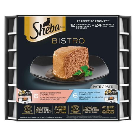 Sheba Bistro Perfect Portions Salmon & Chicken and Savoury Salmon ...