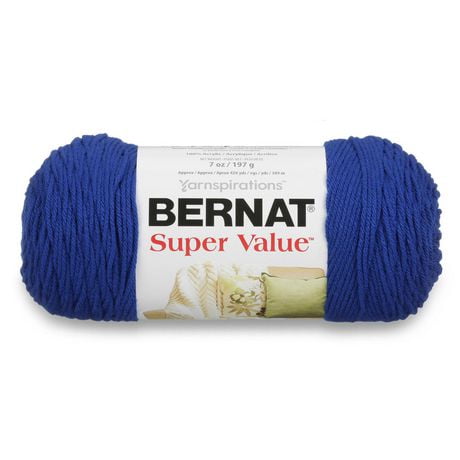 Click here for Bernat Super Value Yarn (197 G  7 Oz) Royal Blue prices