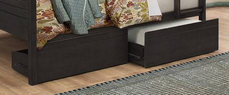 Click here for Topline Home Furnishings Under Bunk Bed Drawers Br... prices