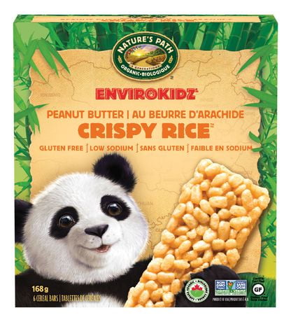 Nature's Path Envirokidz Gluten Free Panda Crispy Rice Peanut Butter ...
