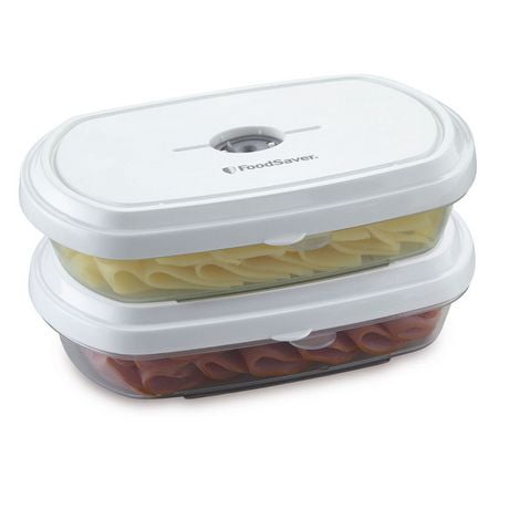 FoodSaver Deli Containers, ½ Qt 2 Pack - Walmart.ca