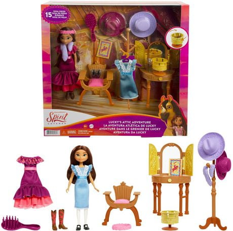 Click here for Mattel Spirit Untamed Luckys Attic Adventure Plays... prices