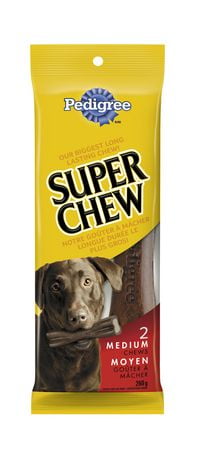 Superchew Pedigree Super Chew Medium Dog 260g | Walmart Canada