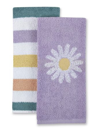 2 pack Celebrate! Easter hand towels, 100% cotton, 2 hand towels in ...