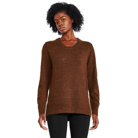 George Women's Yummy Crew Neckline Sweater - Walmart.ca
