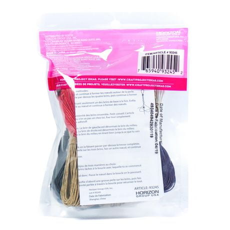 Assorted Braiding Cords, 9 Cords | Walmart Canada