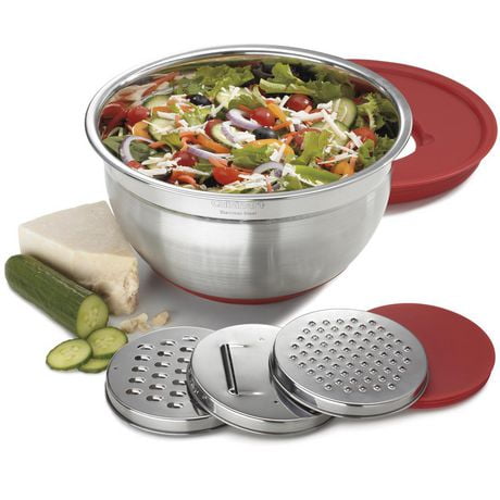 Click here for Cuisinart Multi-Prep Bowl Red & Stainless Steel 5 prices