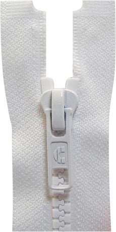 Click here for Costumakers One Way Separating Zipper White prices