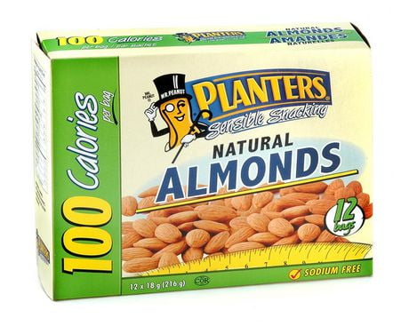 Planters Sensible Snacking Natural Almonds | Walmart Canada