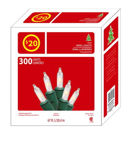 Holiday time 300 Mini Lights - Walmart.ca