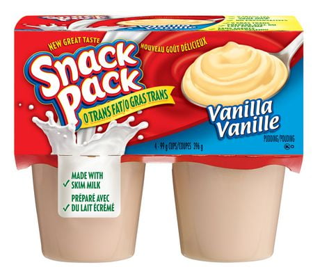 Snack Pack® Vanilla Pudding 4pk at Walmart.ca