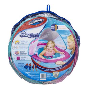 Baby Spring Float Sun Canopy - Blue Lobster - Walmart.ca