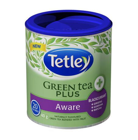 Tetley Aware Green Tea Plus - Walmart.ca