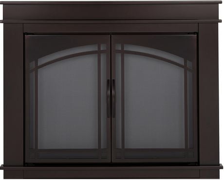 Click here for Pleasant Hearth Fenwick Glass Firescreen Oil Rubbe... prices
