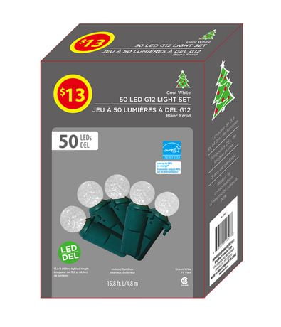 50 LED G12 Light Set | Walmart Canada